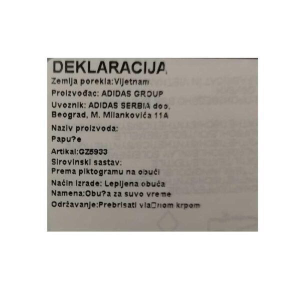 Adilette tnd - gz5933 - Patike - Mr Bean Sport Shop